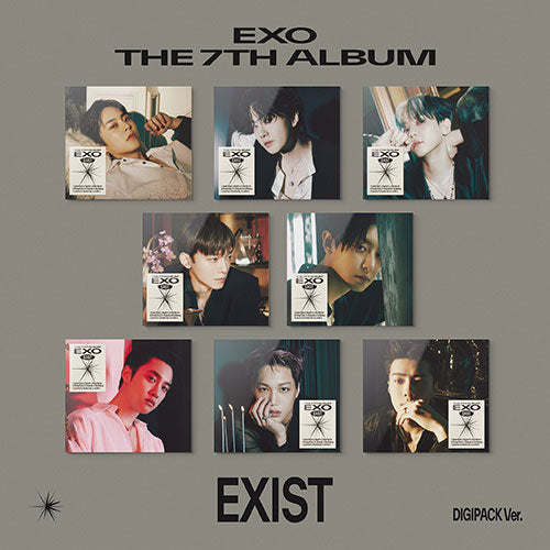 EXO 7th Full Album 'EXIST' (Digipack Ver.) – K-POP BAZAAR