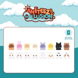 ATEEZ x ANITEEZ 'ANITEEZ IN ILLUSION' POP-UP STORE OFFICIAL MD - Light ...