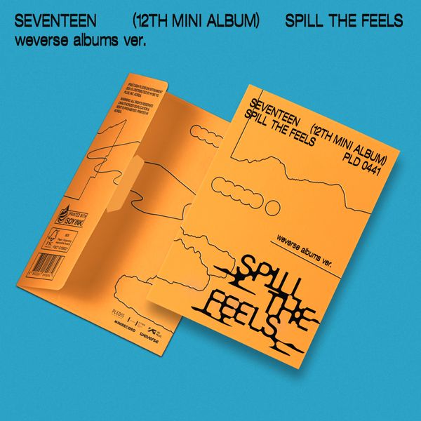 SEVENTEEN 12th Mini Album 'SPILL THE FEELS' (Weverse Albums Ver.) – K ...