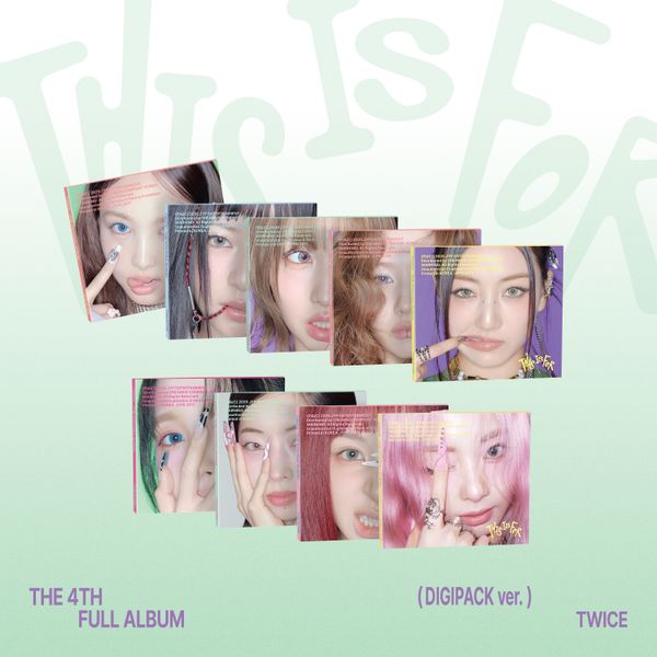 TWICE 4th Full Album 'THIS IS FOR' (Digipack Ver.) – K-POP BAZAAR