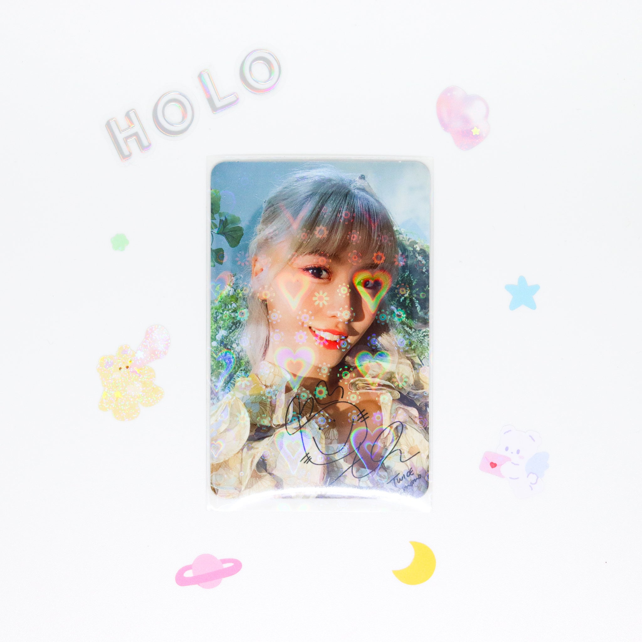 Heart - Kpop Photocard Holographic Sleeves (57x89mm) – K-POP BAZAAR