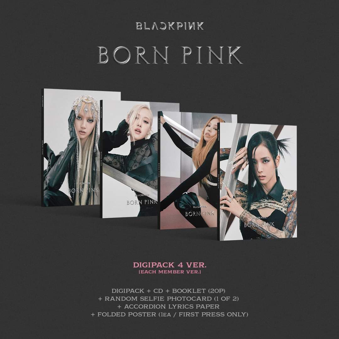 Blackpink 2nd Album 'Born Pink' (Digipack Ver.) – K-POP BAZAAR